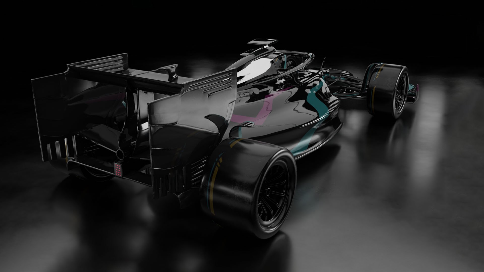 3D Model Mid Poly And Low Poly Generic F1 Racing Car PACK - TurboSquid ...