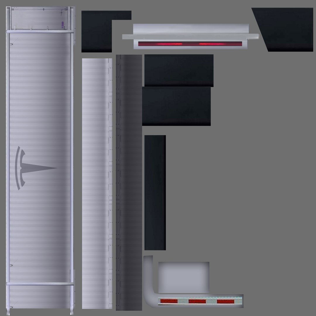 3D Model Tesla Semi Truck - TurboSquid 1288474