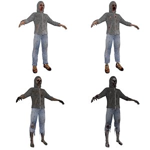 Zombie 3D Models for Download | TurboSquid
