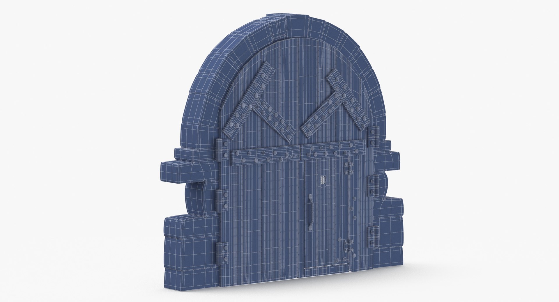 Medieval Castle Gate 3D Model - TurboSquid 1813068
