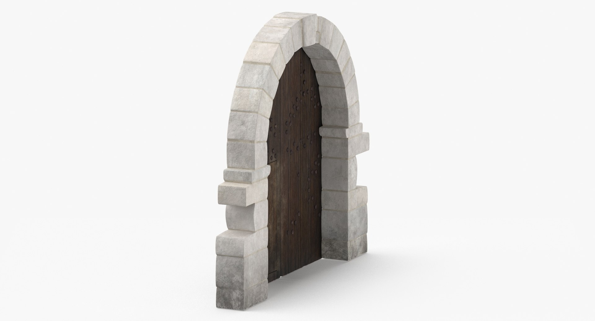 Medieval Castle Gate 3D Model - TurboSquid 1813068