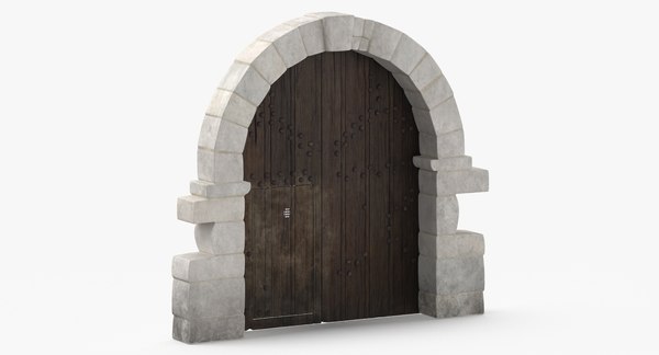 Mittelalterliches Burgtor 3D-Modell - TurboSquid 1813068