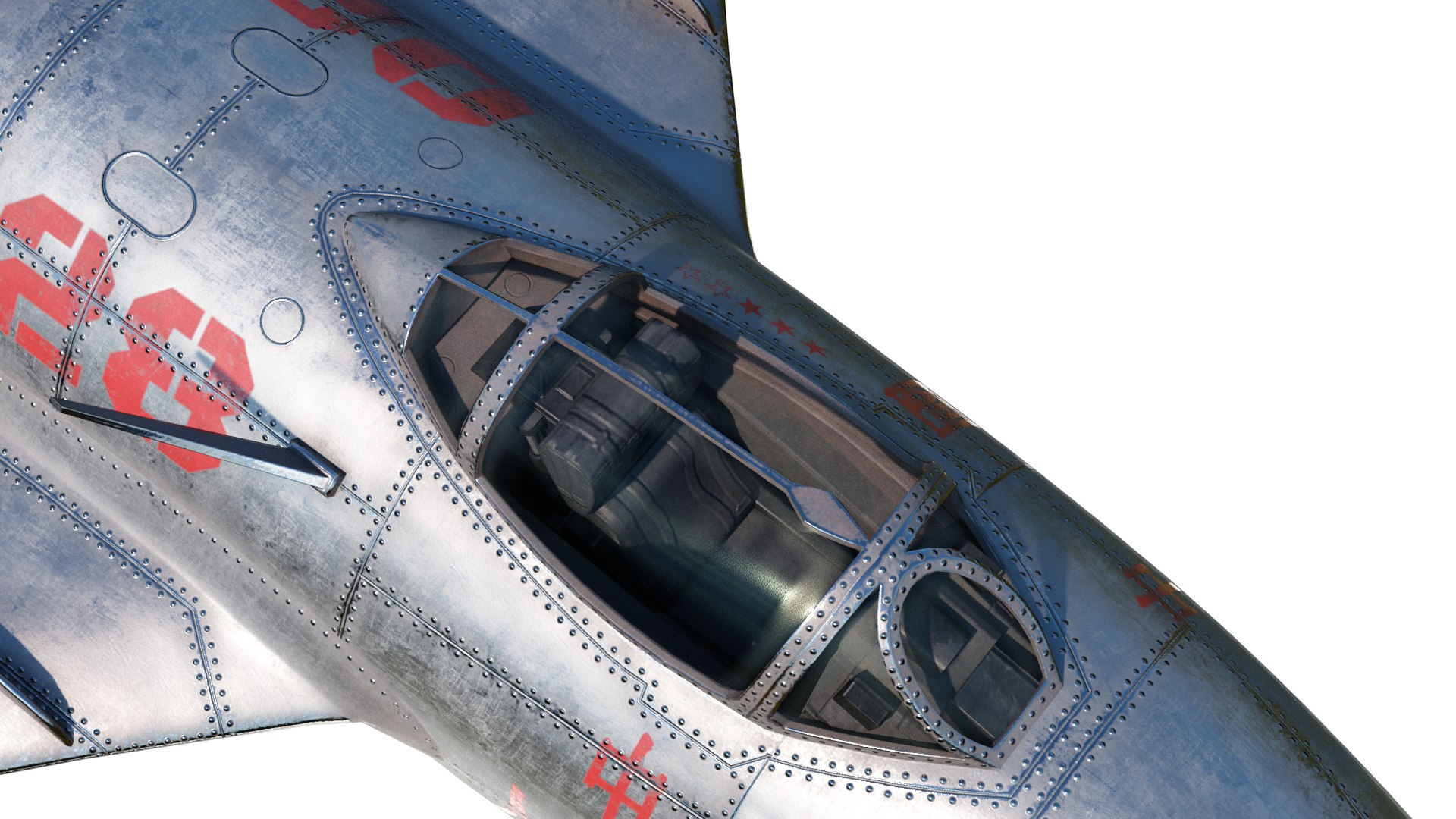 3D Korean War Mig15 Fighter PLAAF - TurboSquid 2398422