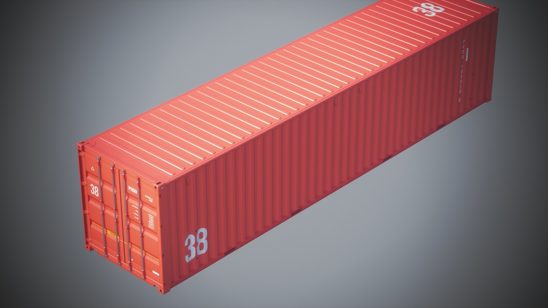 3D Cargo Container - TurboSquid 1834252
