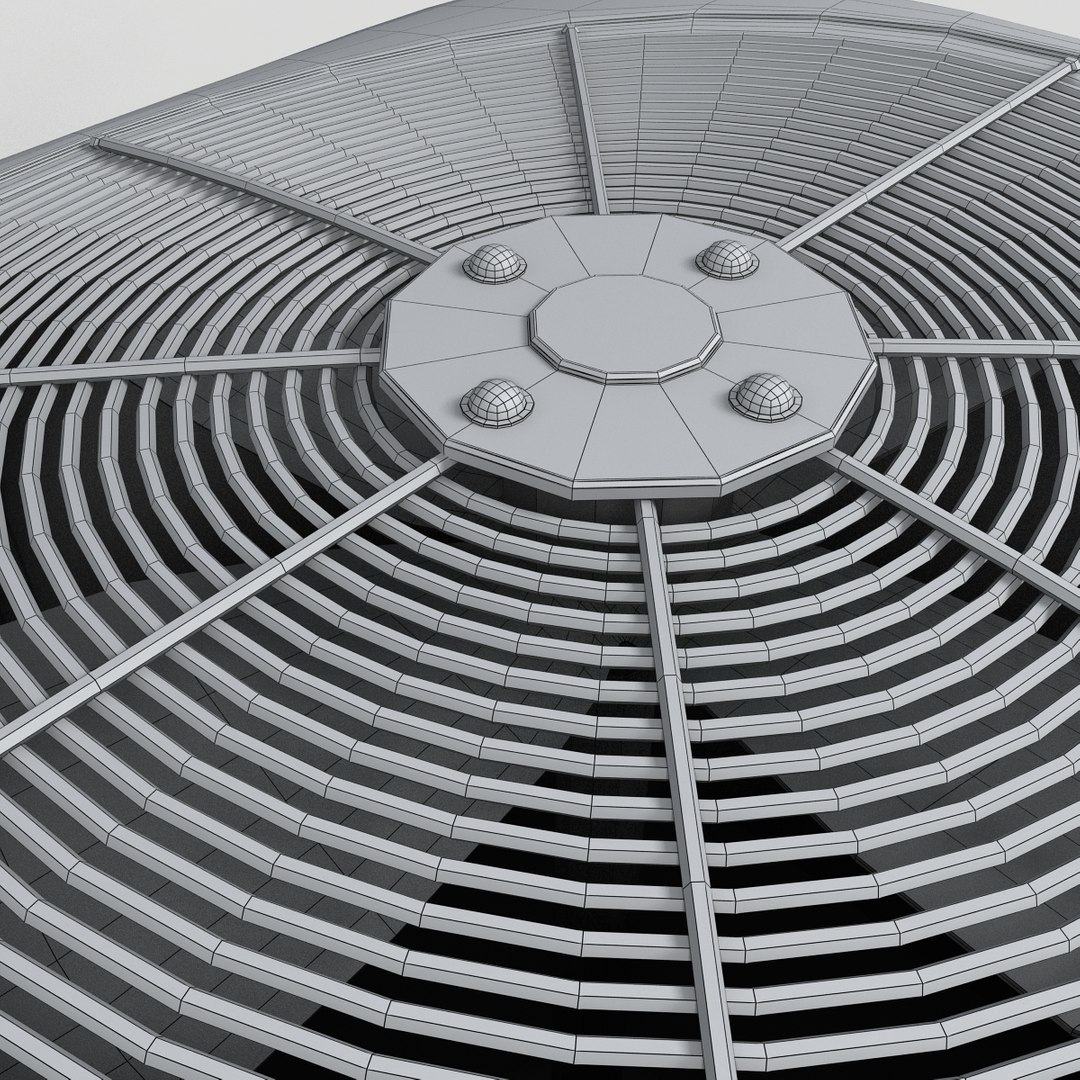 3d Model Single Ac Unit