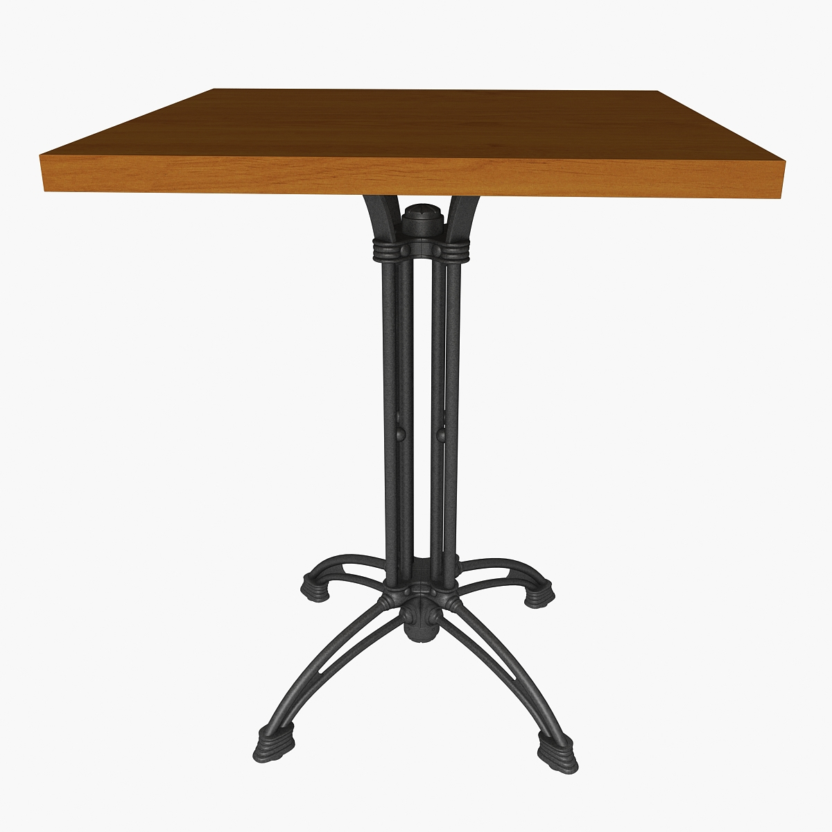 3D cafe table - TurboSquid 1213427