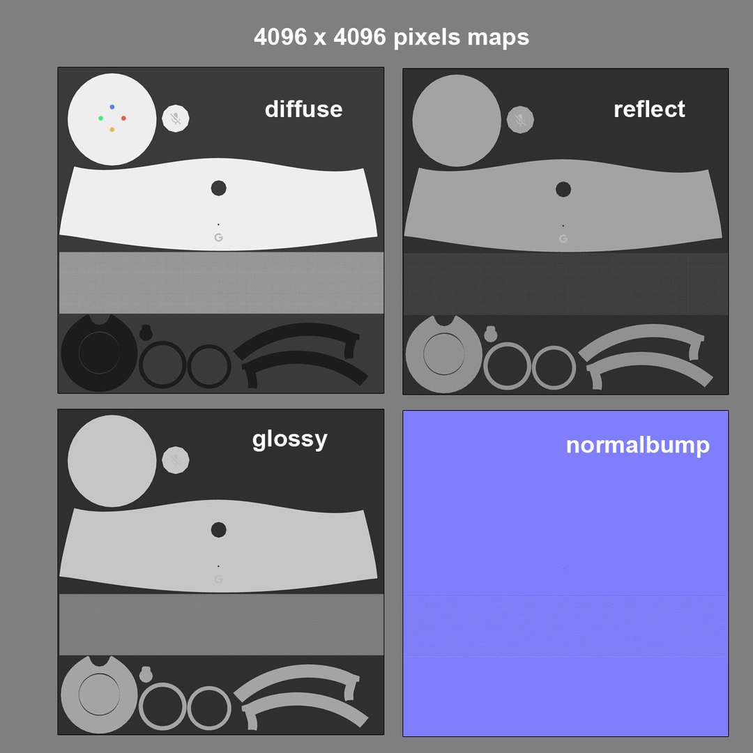 Google Home Smart 3D Model | 1141935 | TurboSquid