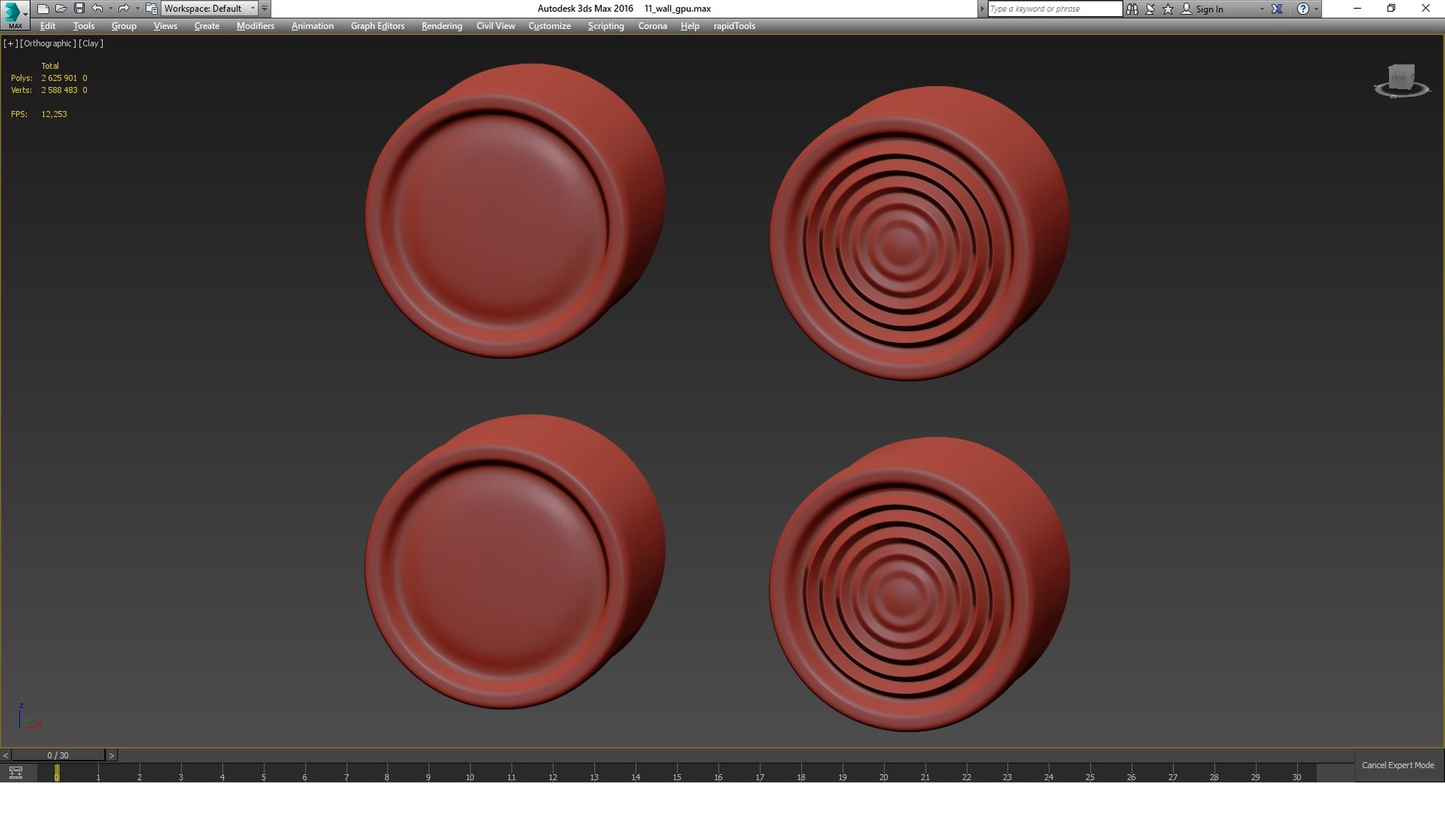 3D RBW - Dimple And Ripple - TurboSquid 2102677