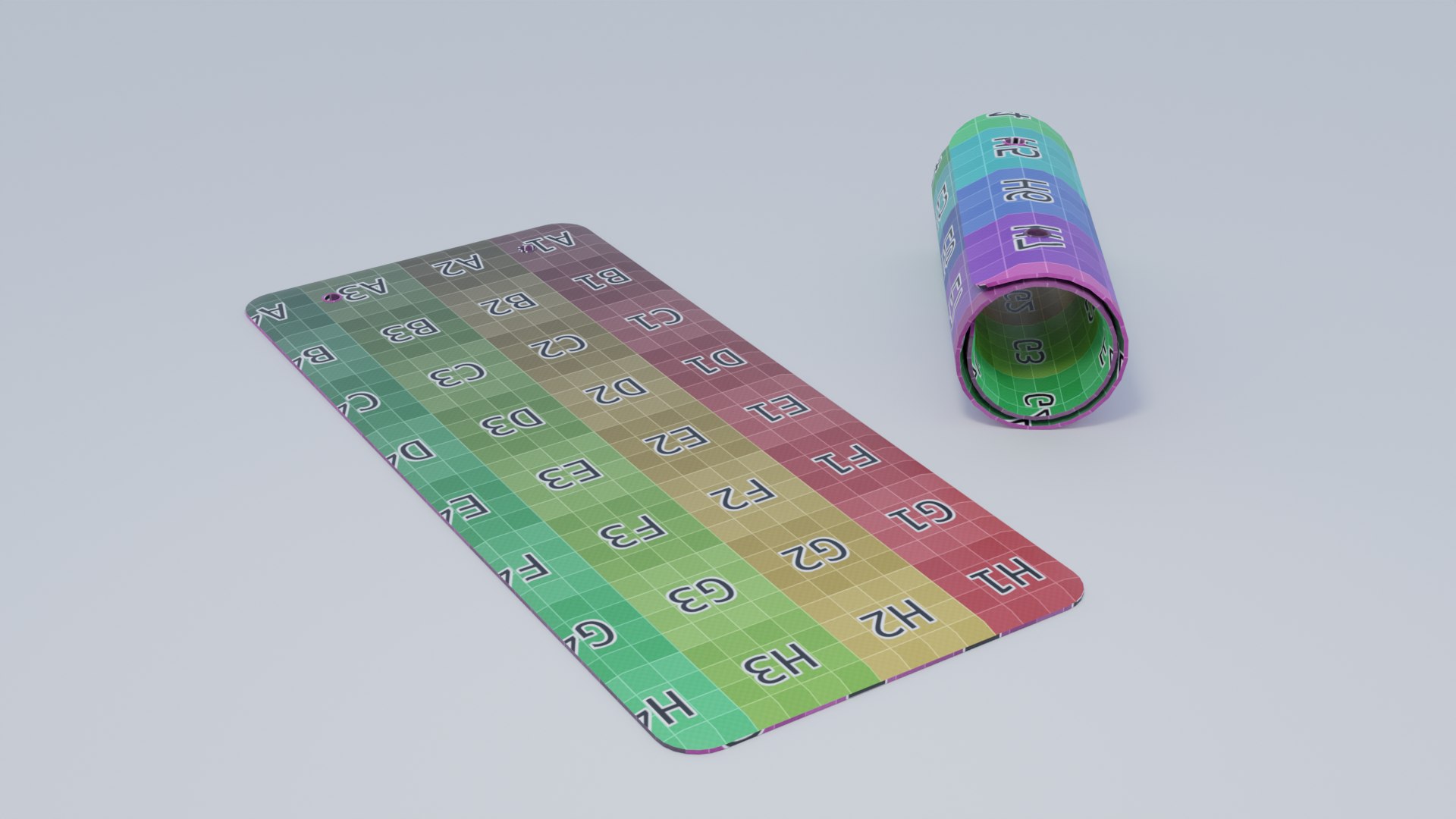 3D Yoga Mat Model - TurboSquid 2033278
