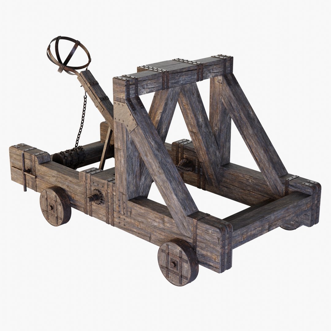 Catapult weapon projectile 3D - TurboSquid 1698872