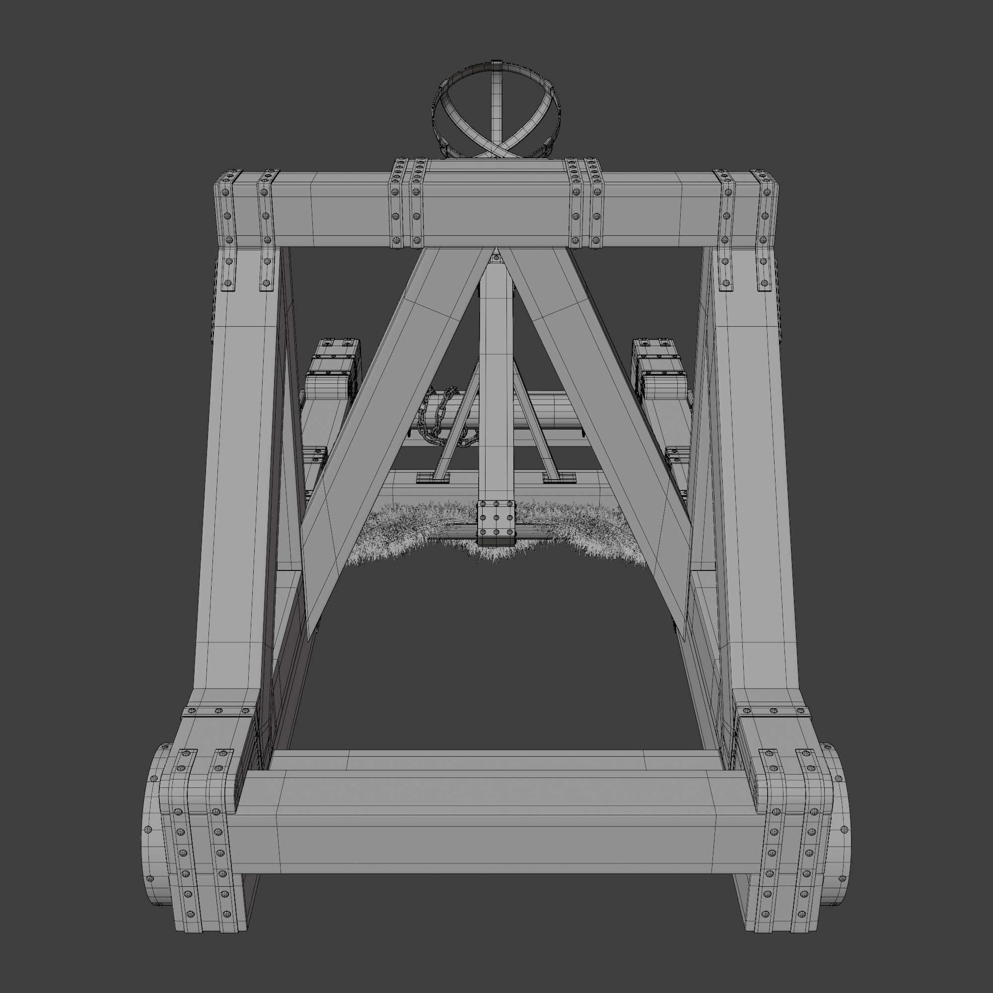 Catapult weapon projectile 3D - TurboSquid 1698872