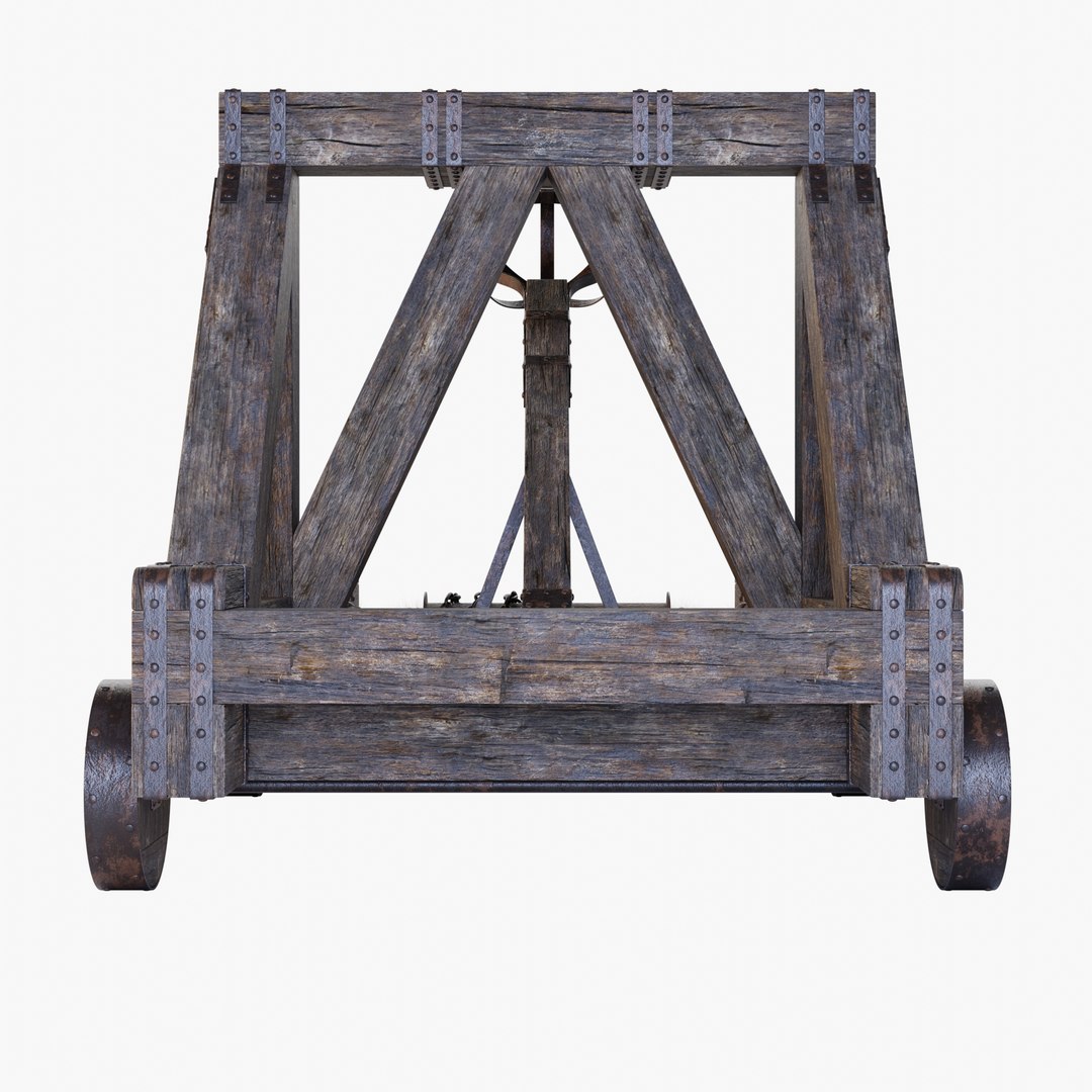 Catapult weapon projectile 3D - TurboSquid 1698872