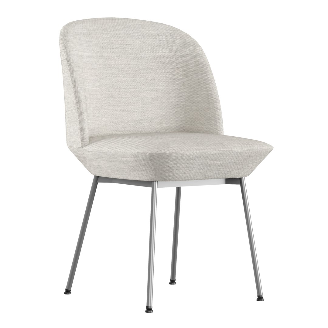 Side Chair In Two Colours Model - TurboSquid 1965155