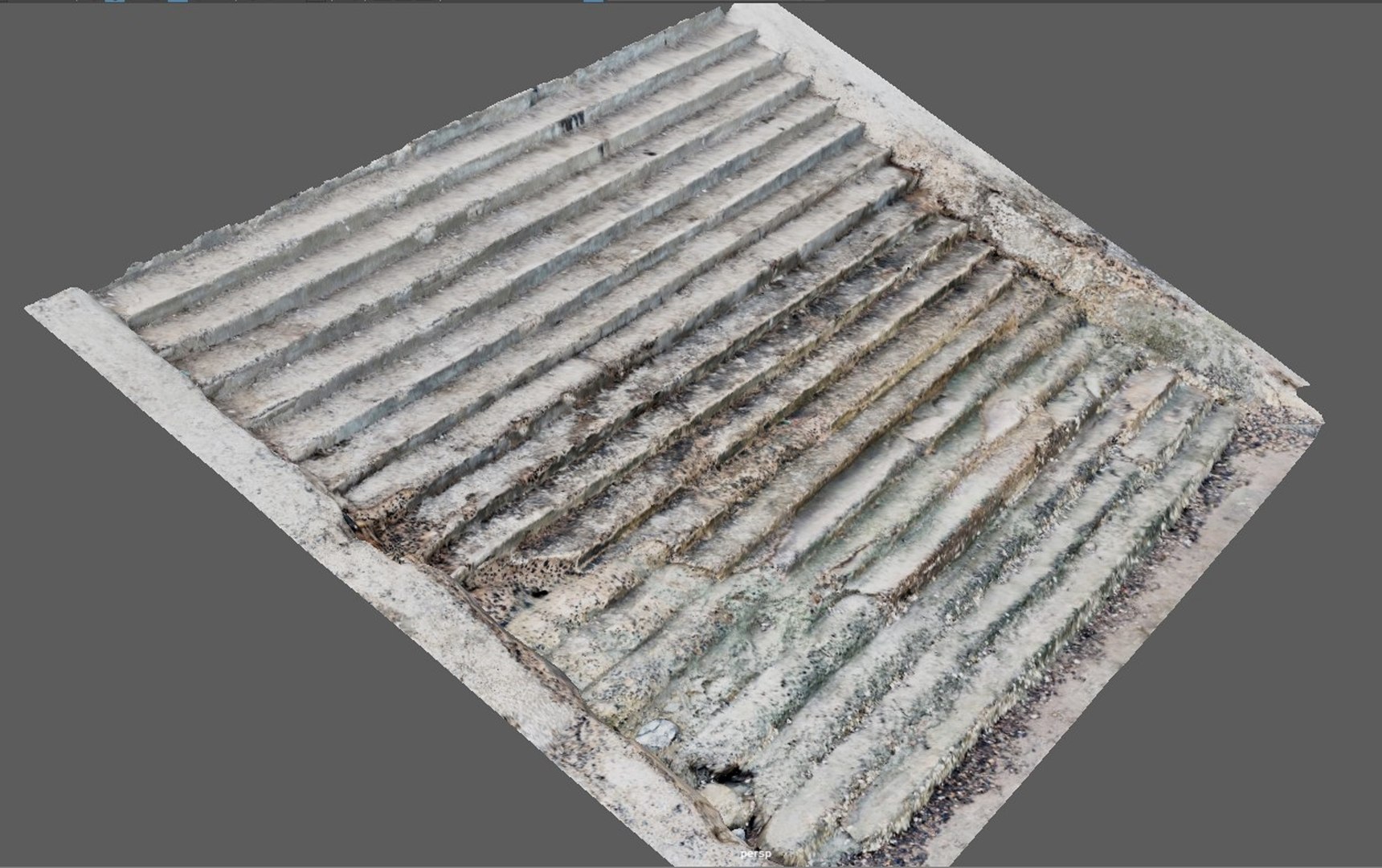 Ancient Stairs At Natural Place 3D Model - TurboSquid 1896378