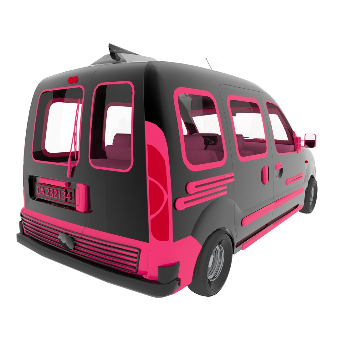 3D Fantasy Van - TurboSquid 2137840