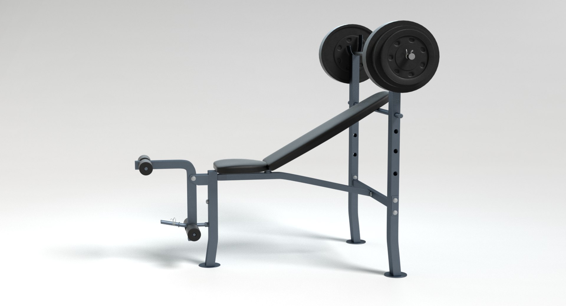 3D Model Bench Press - TurboSquid 1152903