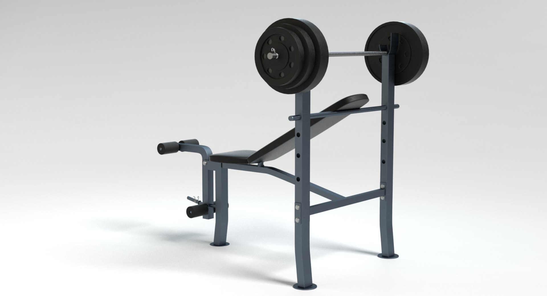 3D Model Bench Press - TurboSquid 1152903