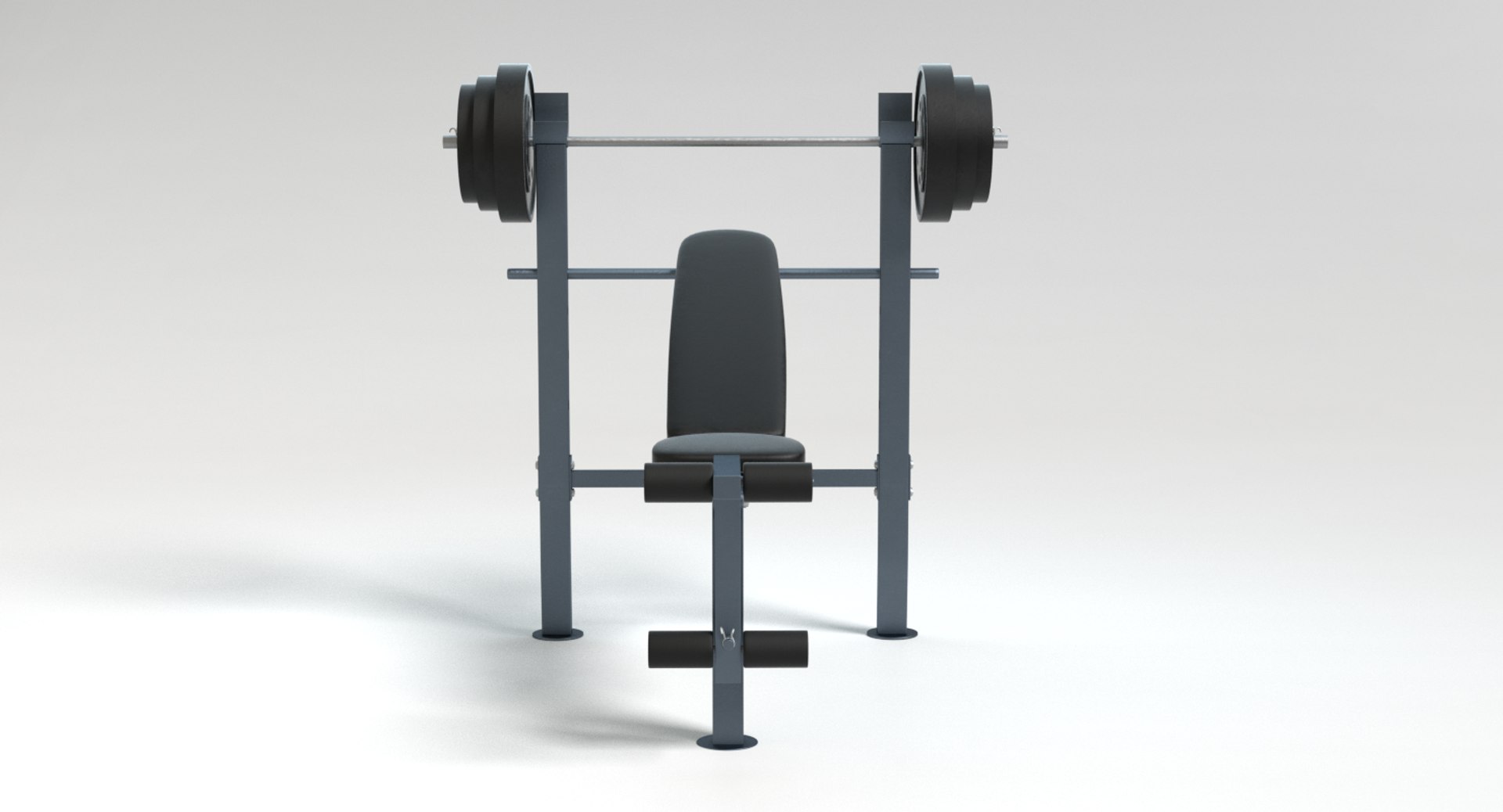 3D Model Bench Press - TurboSquid 1152903