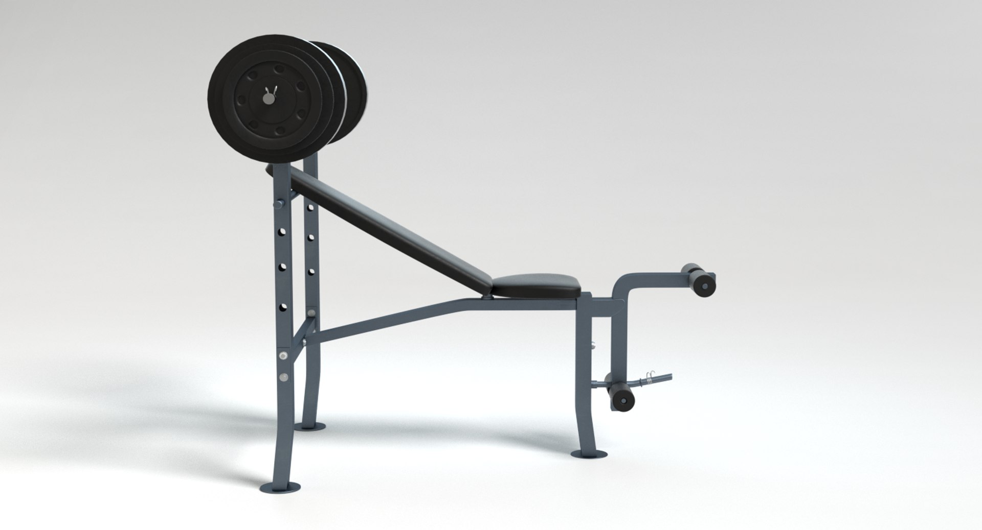 3D Model Bench Press - TurboSquid 1152903