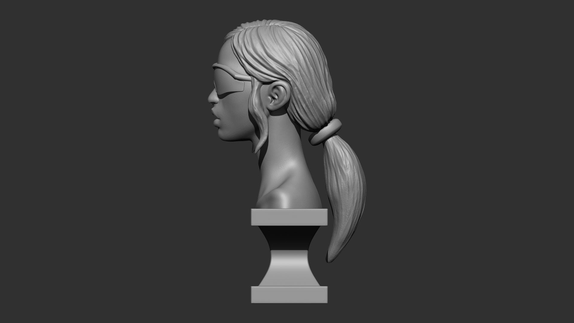 3D Female Face 3d Print - TurboSquid 1834317