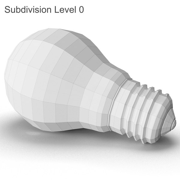 light bulb 3d model