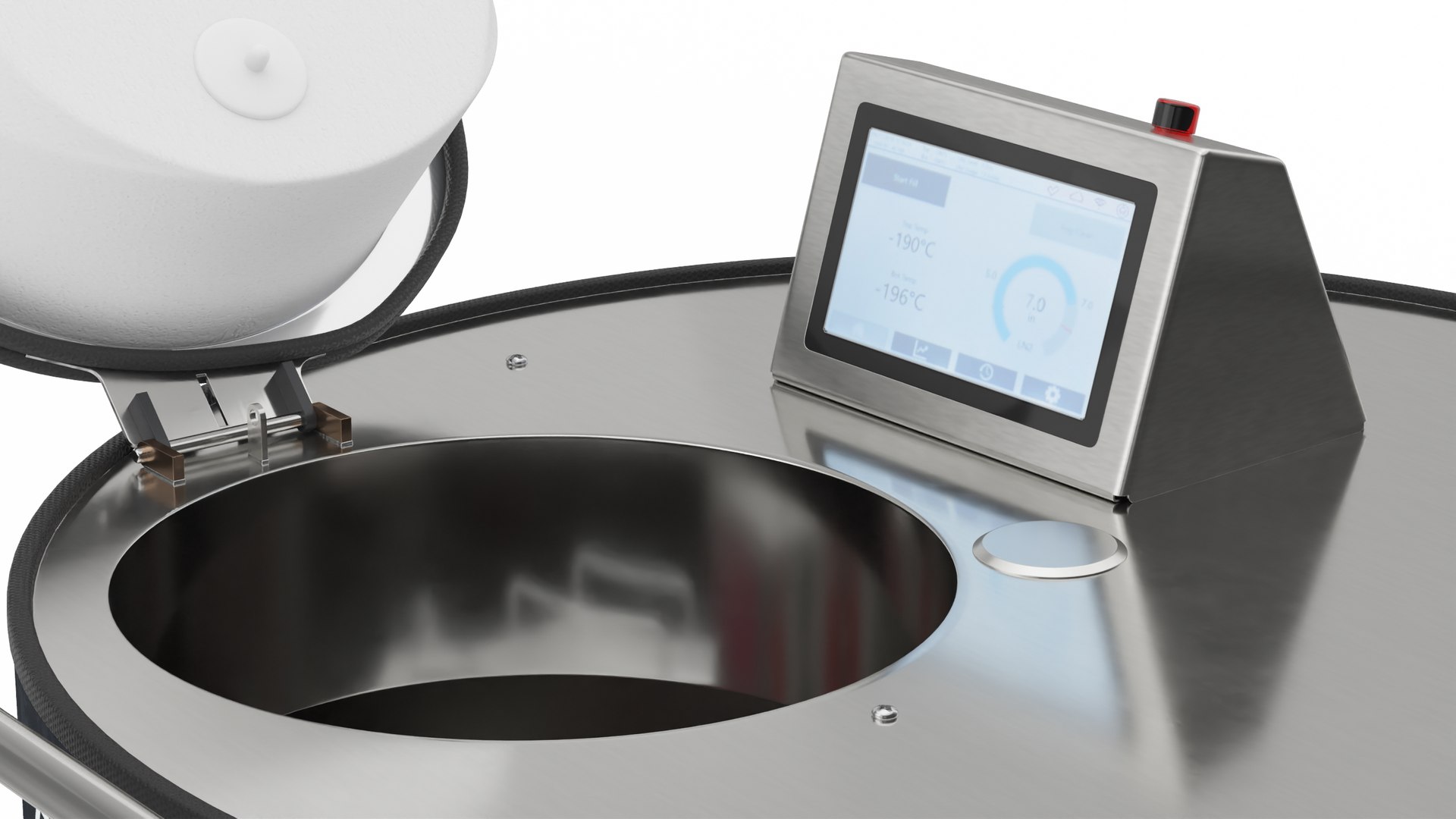 3D Cryogenic Freezer Abeyance model - TurboSquid 1995759