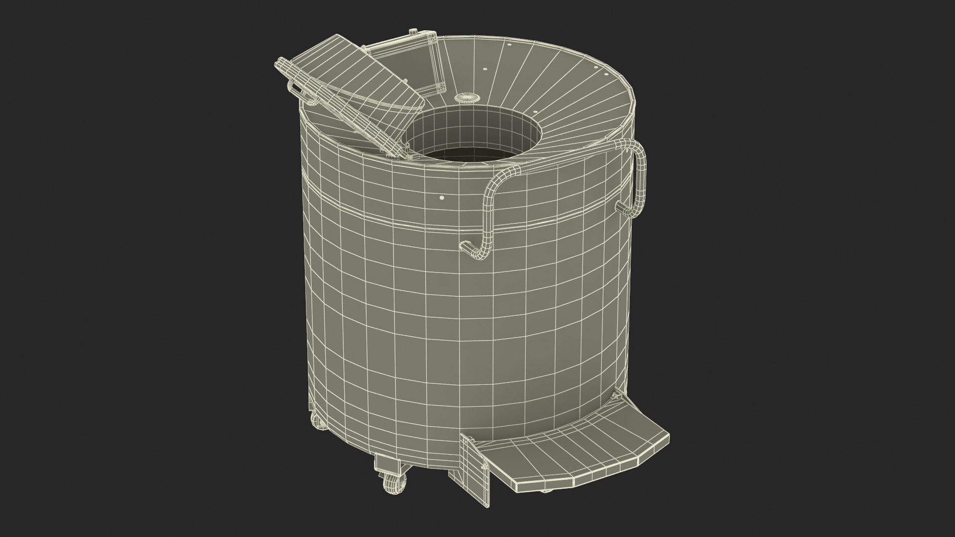 3D Cryogenic Freezer Abeyance Model - TurboSquid 1995759