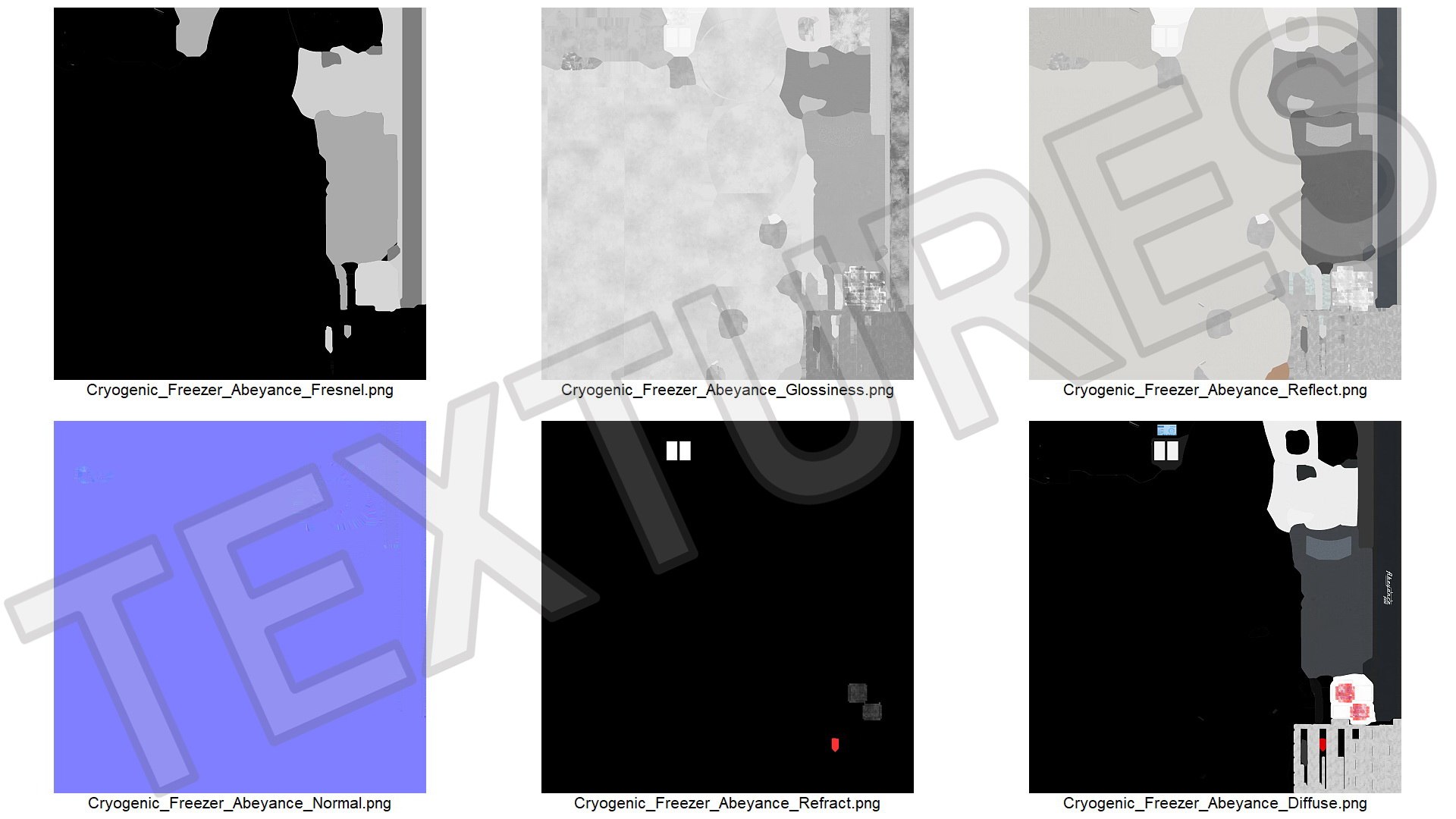 3D Cryogenic Freezer Abeyance model - TurboSquid 1995759