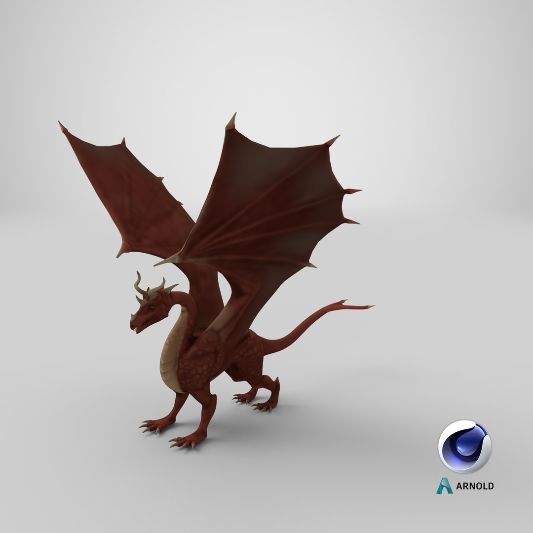 Pbr Dragon 3D Model - TurboSquid 1501290