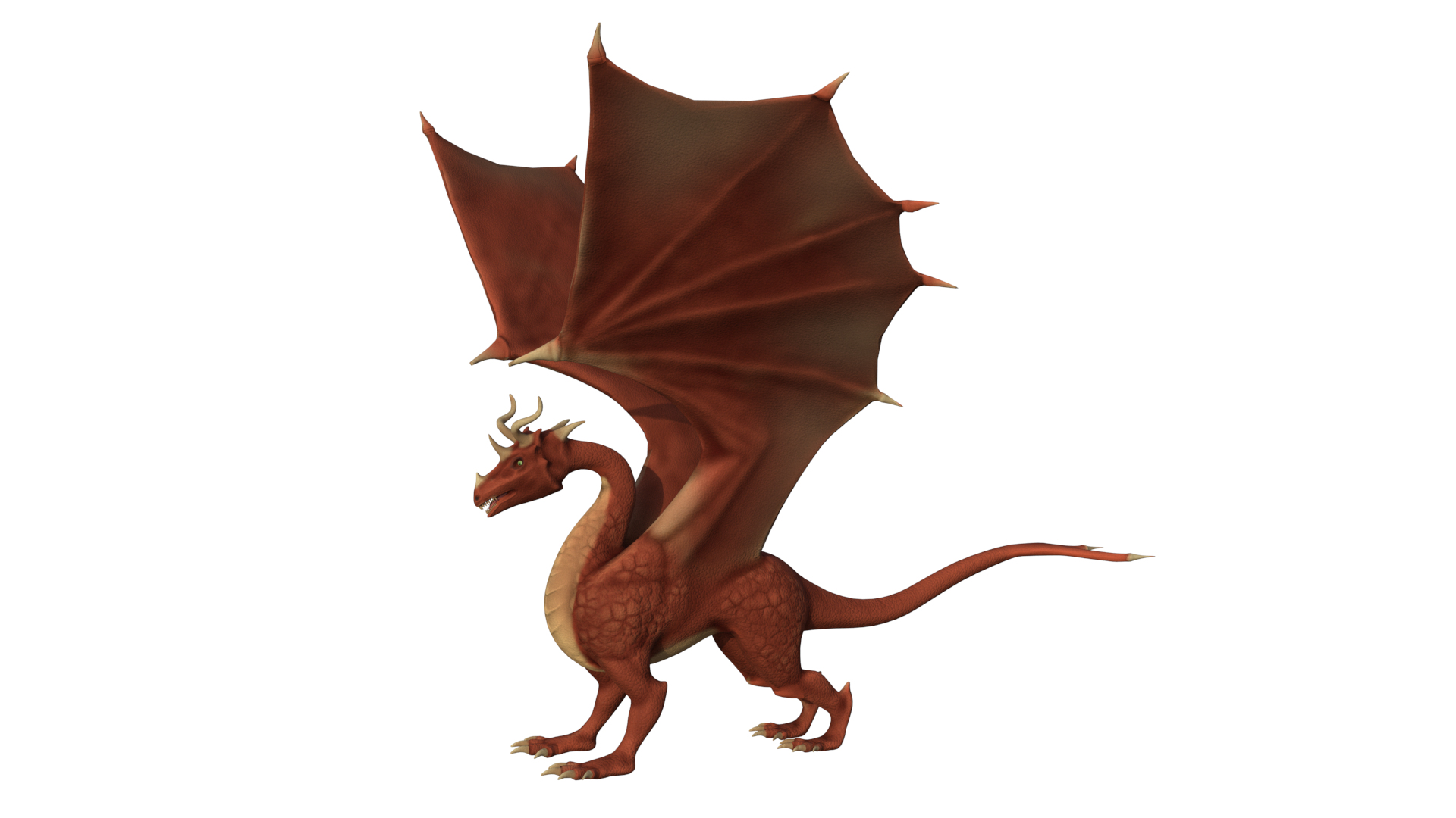 Pbr Dragon 3D Model - TurboSquid 1501290