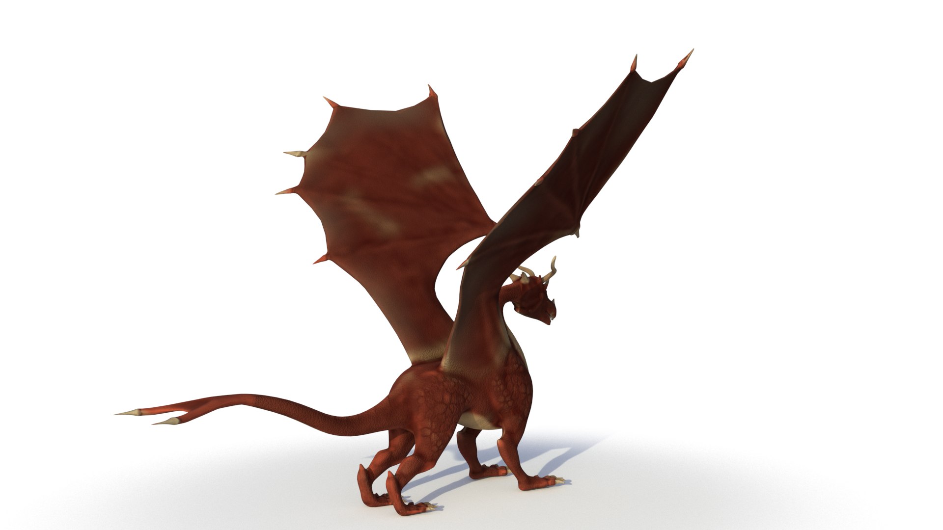 Pbr Dragon 3D Model - TurboSquid 1501290