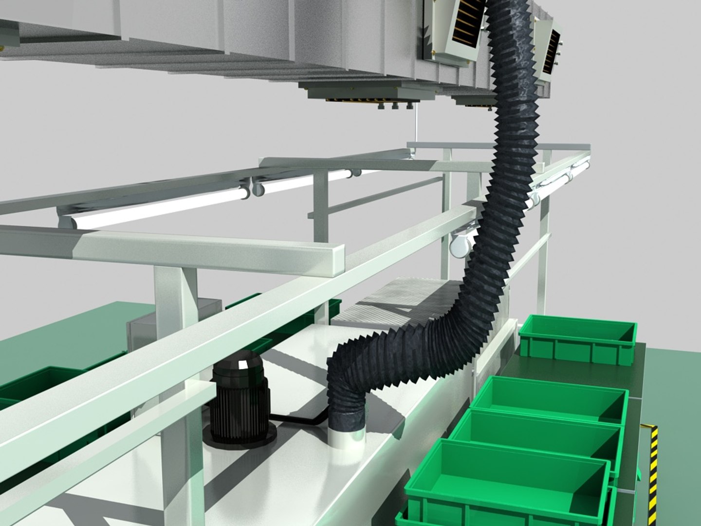 3D Model Factory Production Line - TurboSquid 1392914