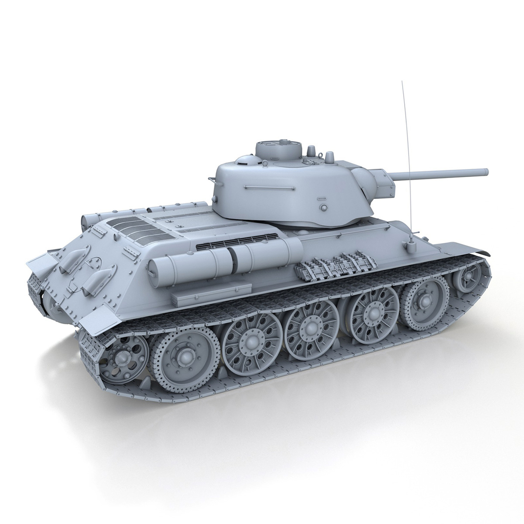 3D model t-34-76 uztm - 1943 - TurboSquid 1636223