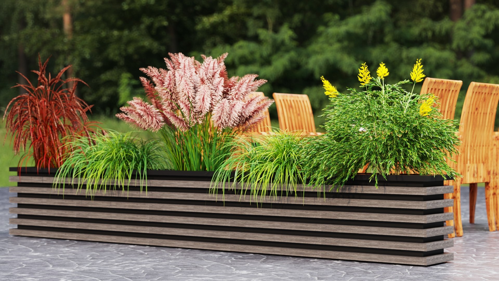 3D By ENGIZ-Garden Furniture And Planters - TurboSquid 2029185