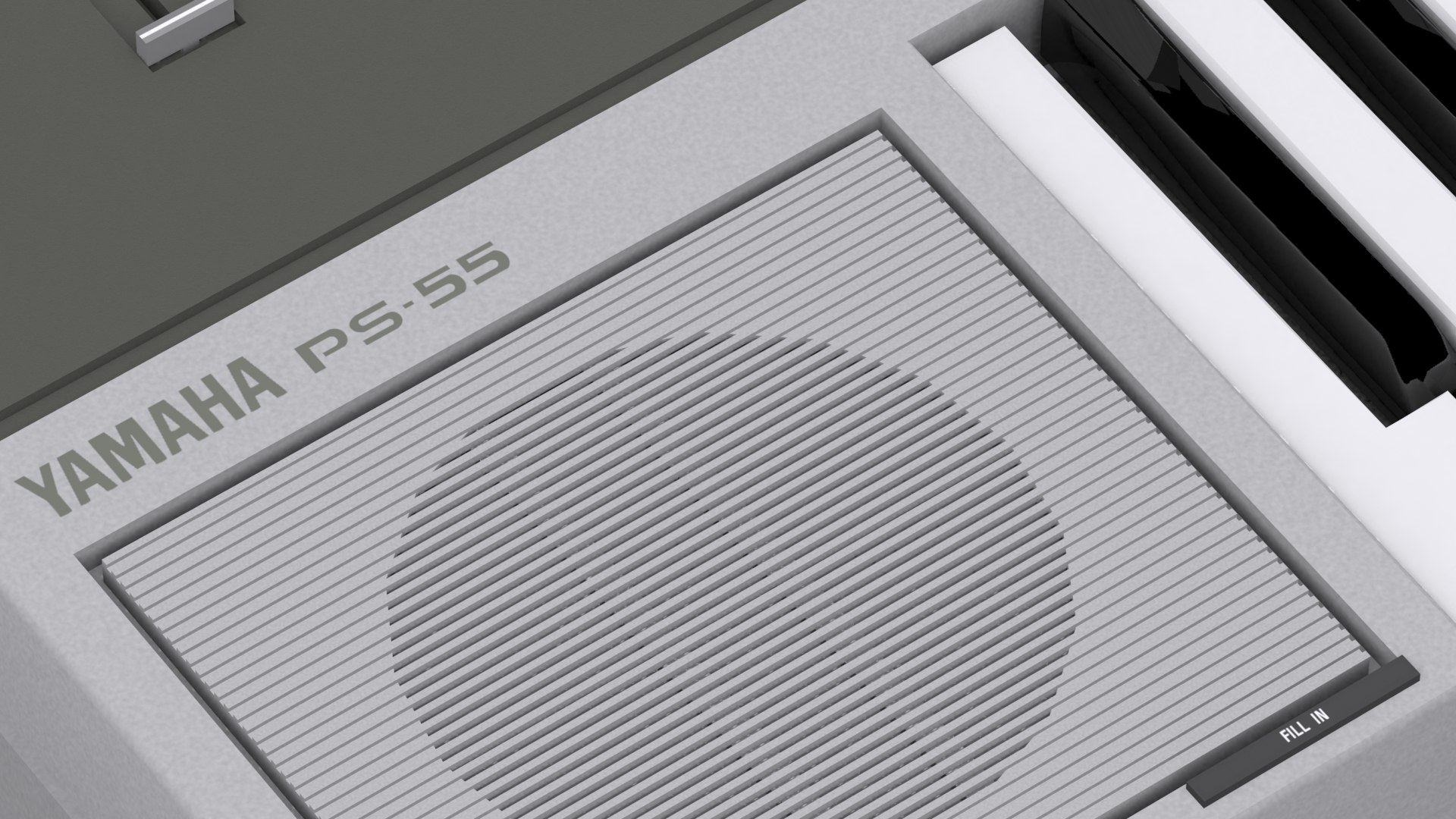 Yamaha Ps-55 Keyboard 3ds