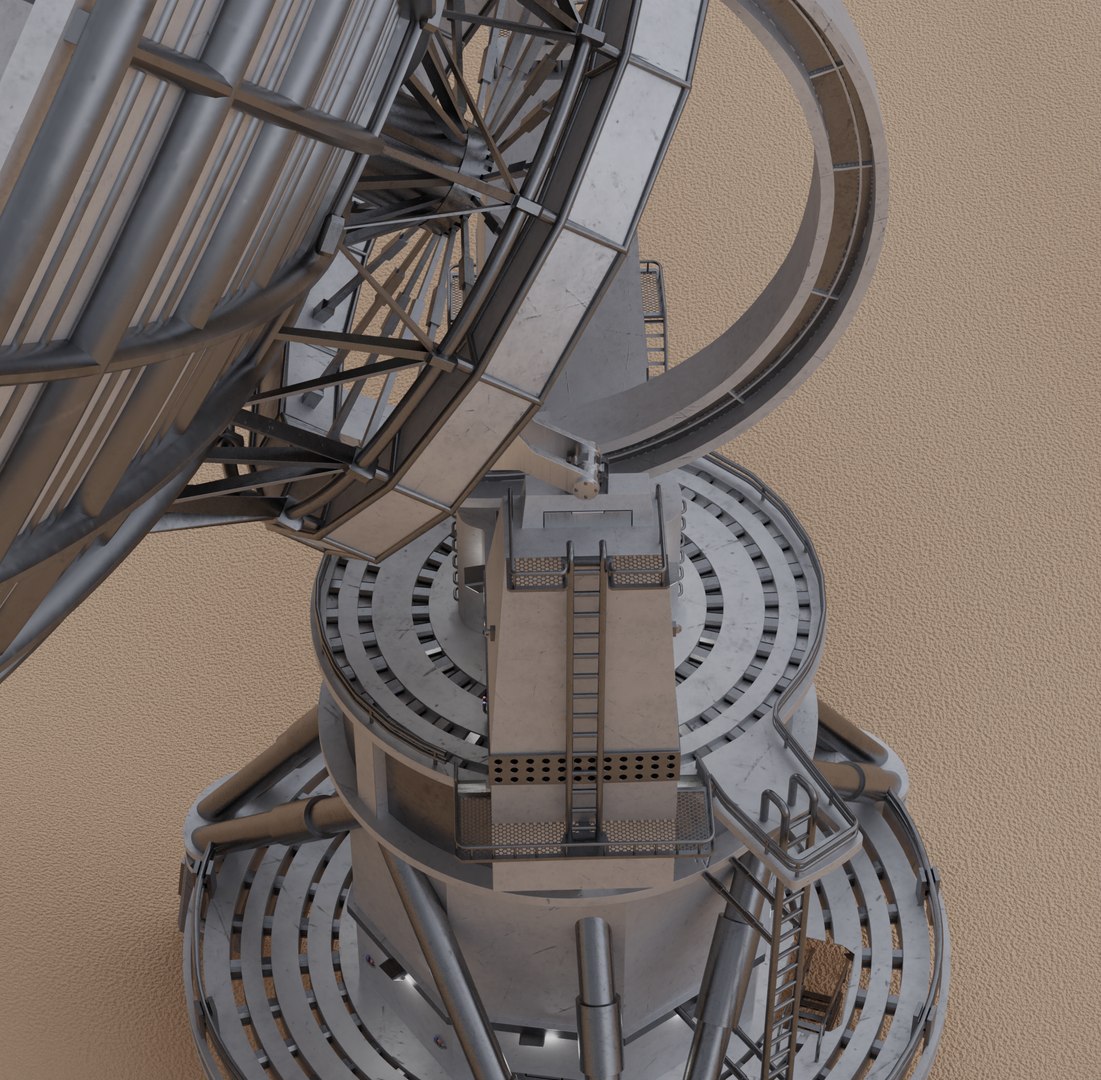 Big Satellite Dish 3D Model - TurboSquid 1913687