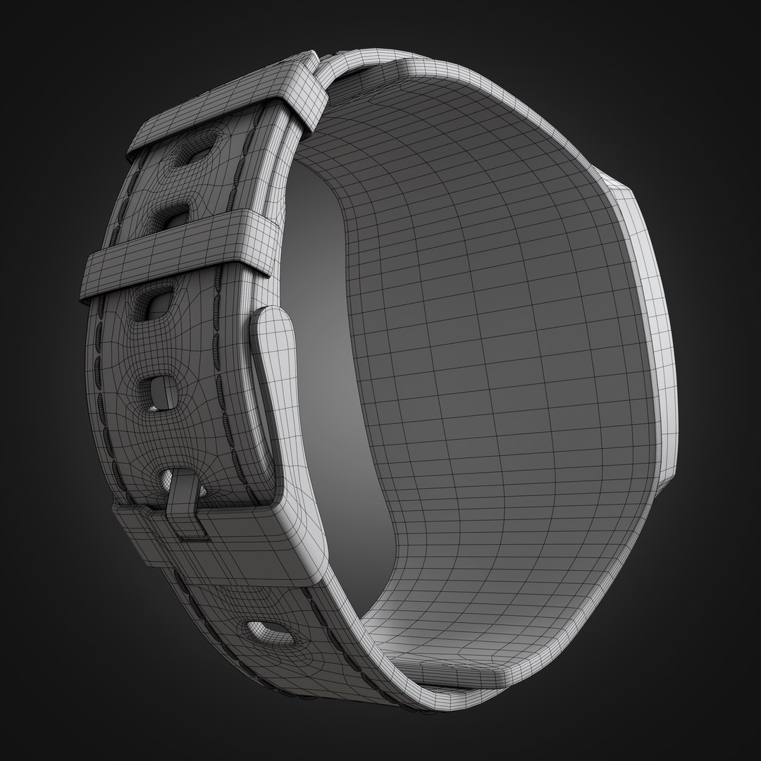 3D Fossil Watch Model JR-9991 - TurboSquid 2218179