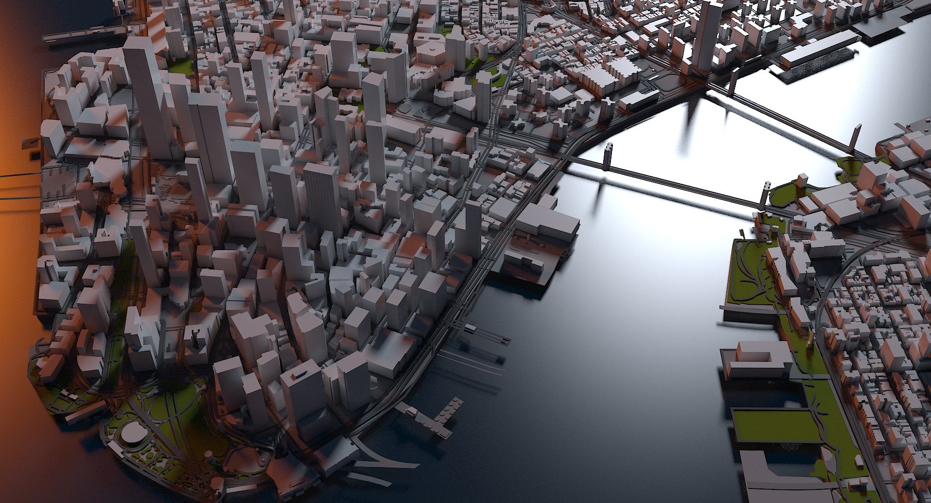 3D Manhattan Gis Model - TurboSquid 1574860