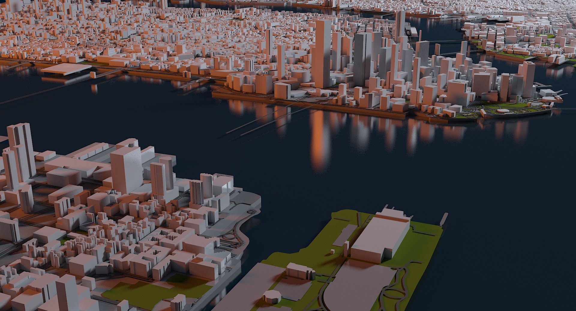 3D Manhattan Gis Model - TurboSquid 1574860