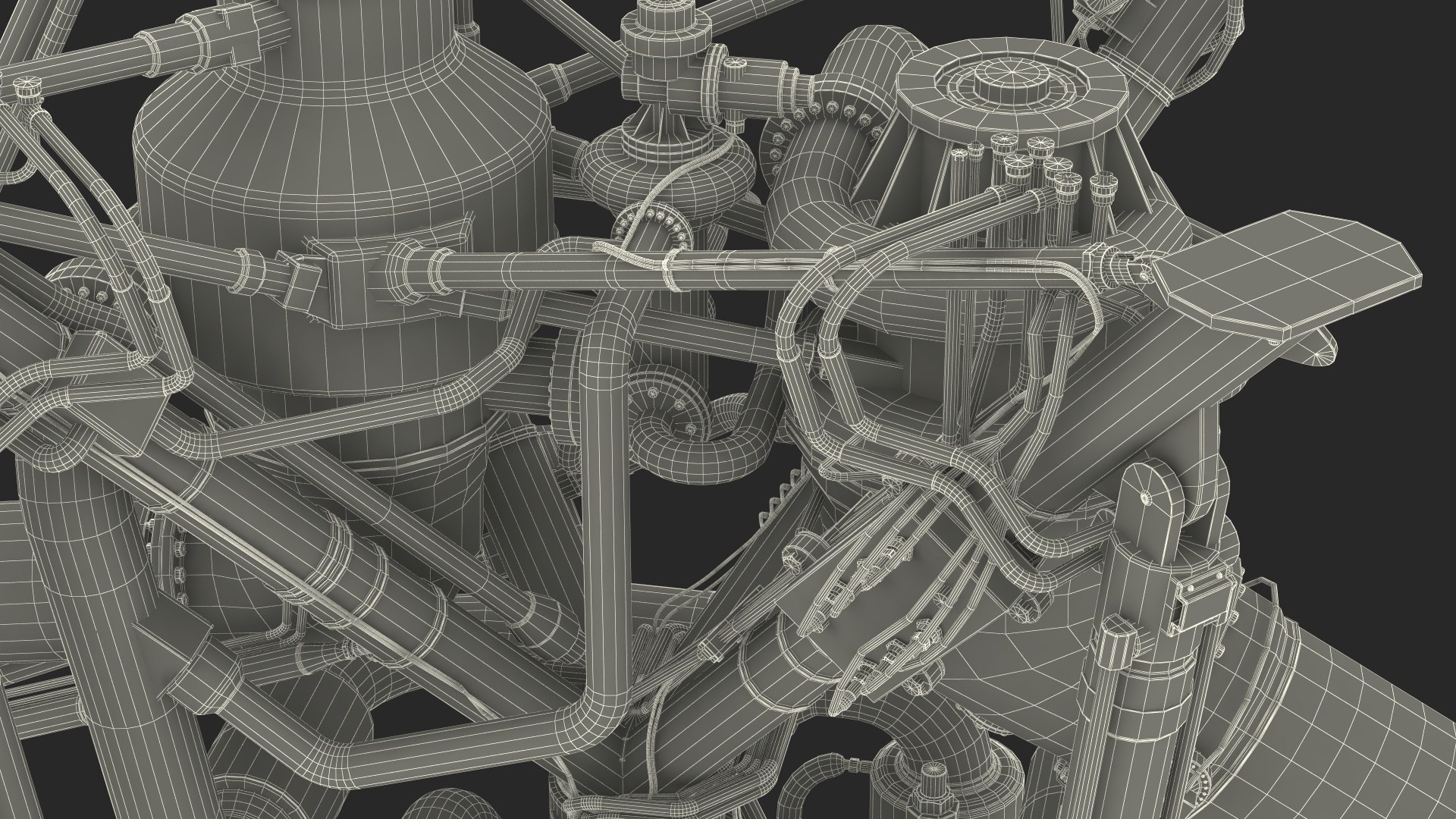 3D Rocket Engine RS 68 Assembly Model - TurboSquid 2291168