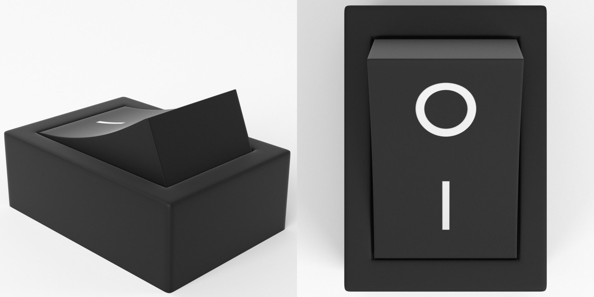 Power Switch 3D Model - TurboSquid 1542785