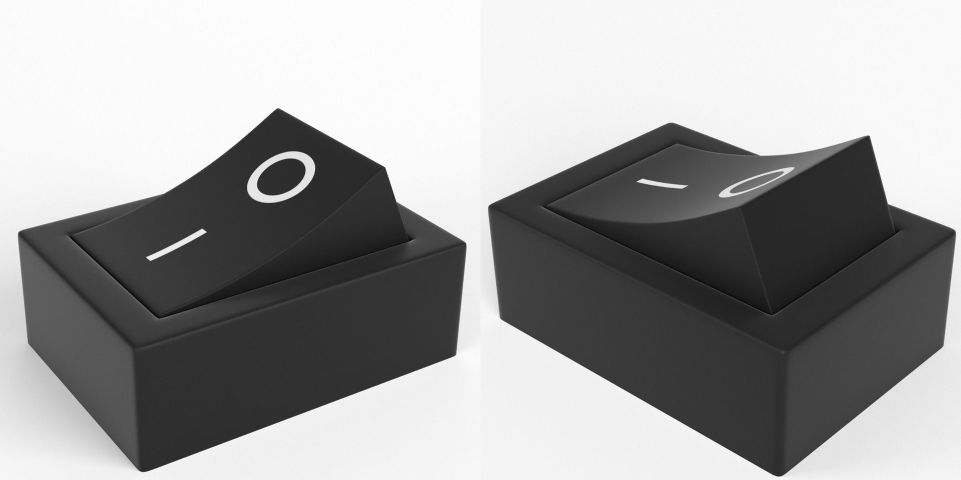 Power Switch 3D Model - TurboSquid 1542785