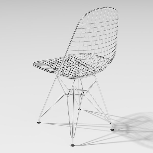 Eames dkr chair 3D model - TurboSquid 1320123