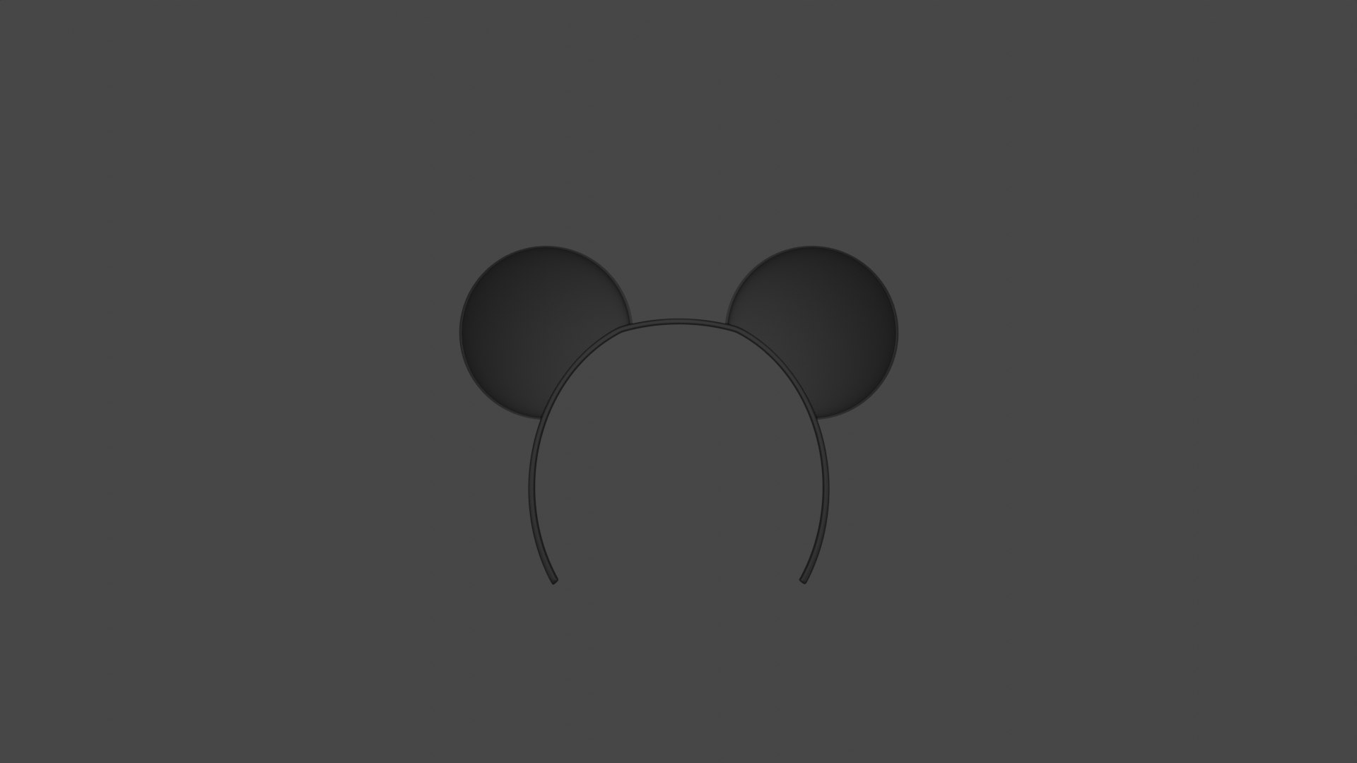 3D Mouse Ears Head Band Type - TurboSquid 1995078