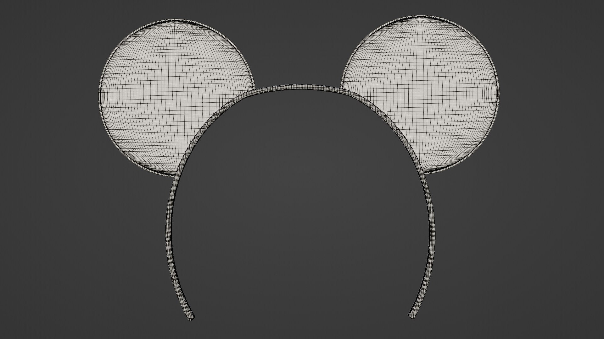 3D Mouse Ears Head Band Type - TurboSquid 1995078