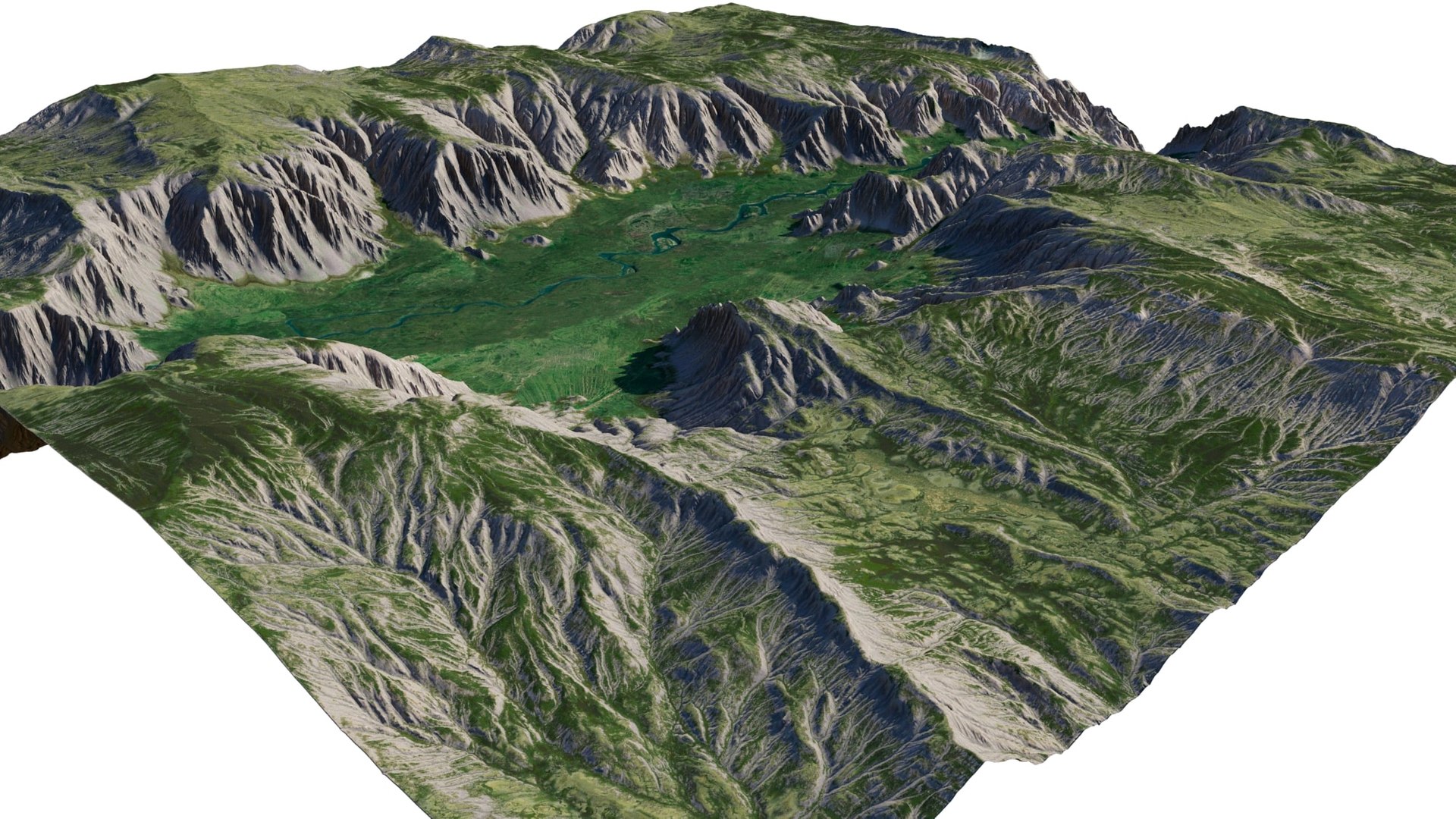3D Secret Valley 159 - TurboSquid 1819339