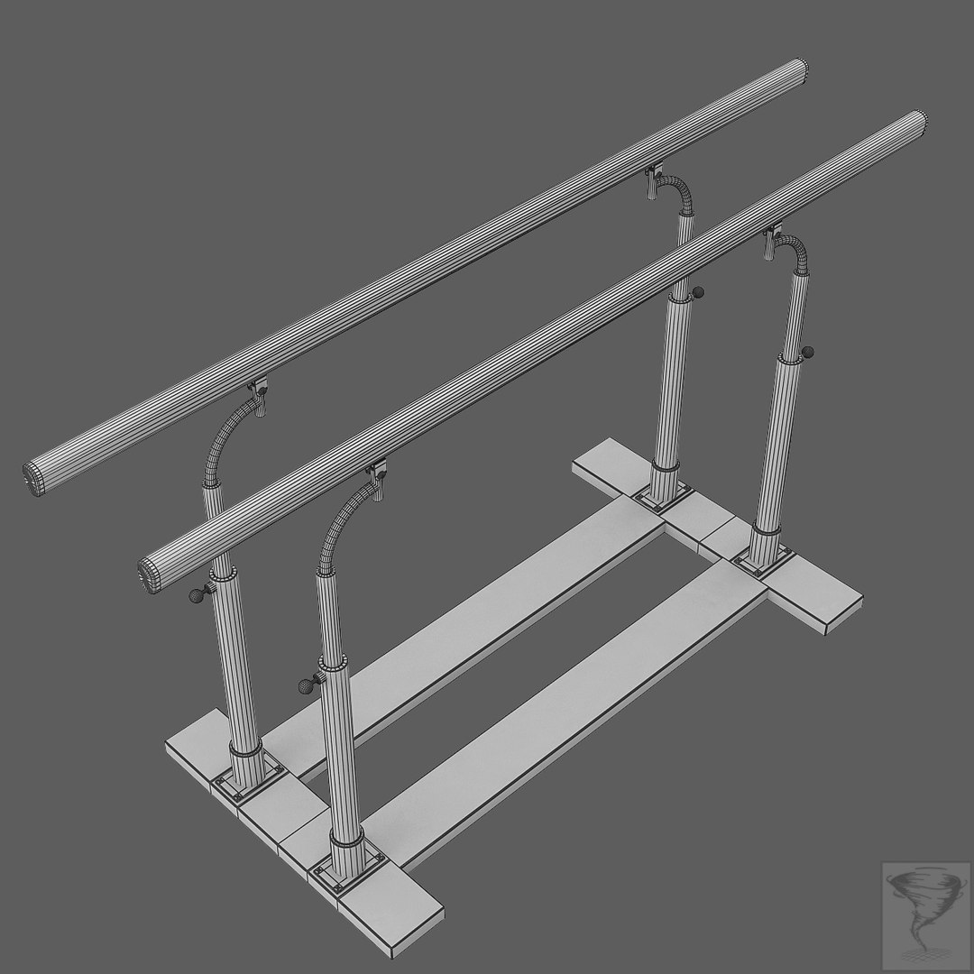 Parallel Bars 3d Model