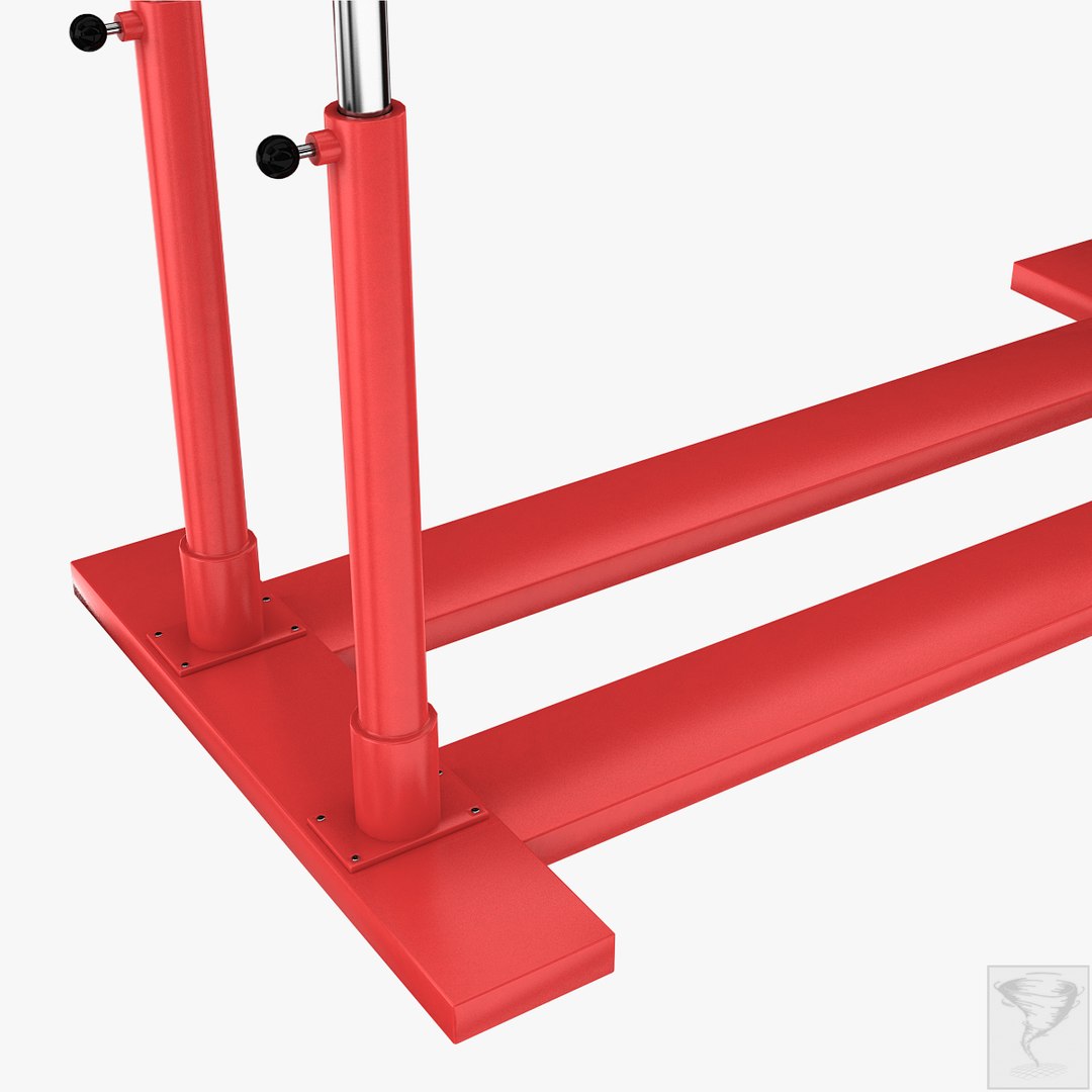 Parallel Bars 3d Model