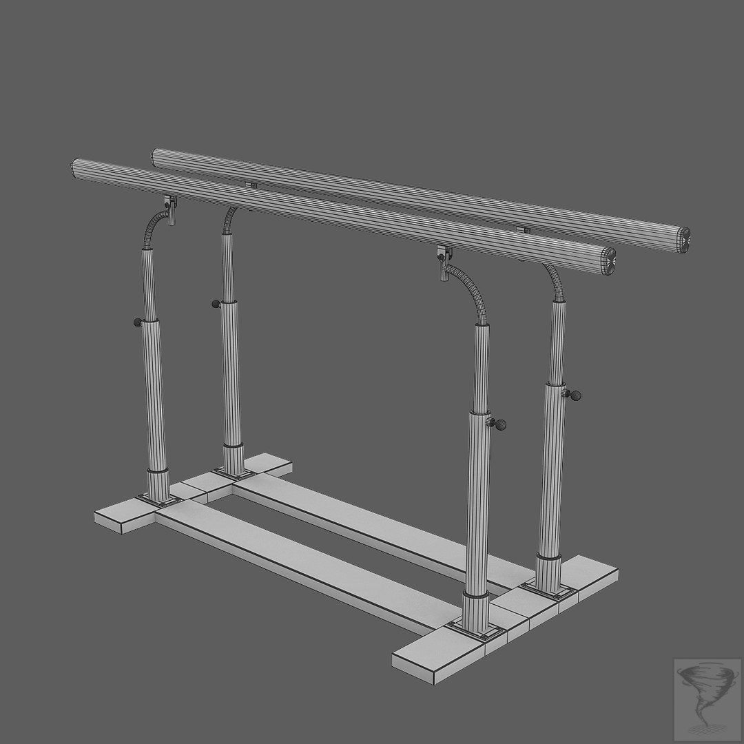 Parallel Bars 3d Model