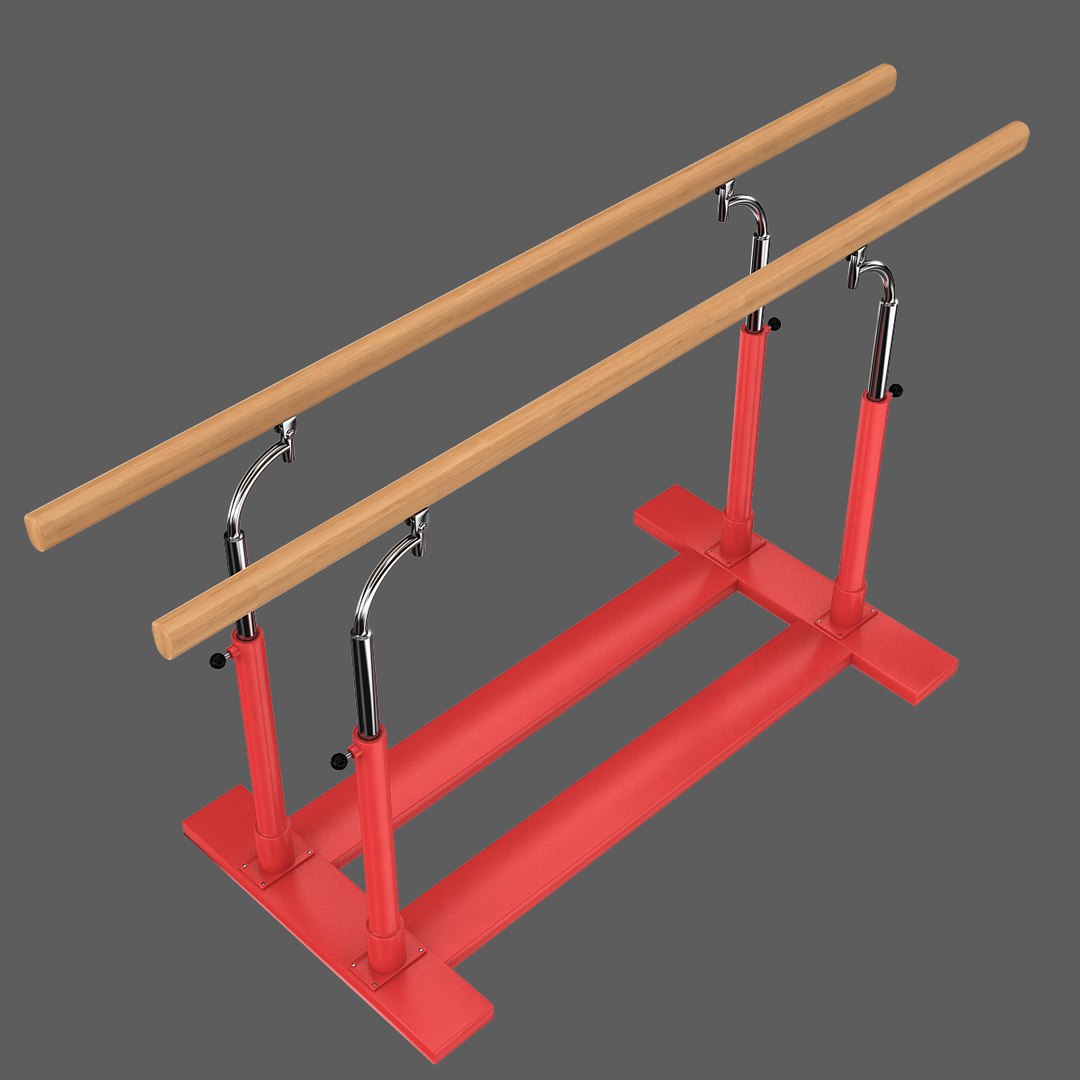 Parallel Bars 3d Model